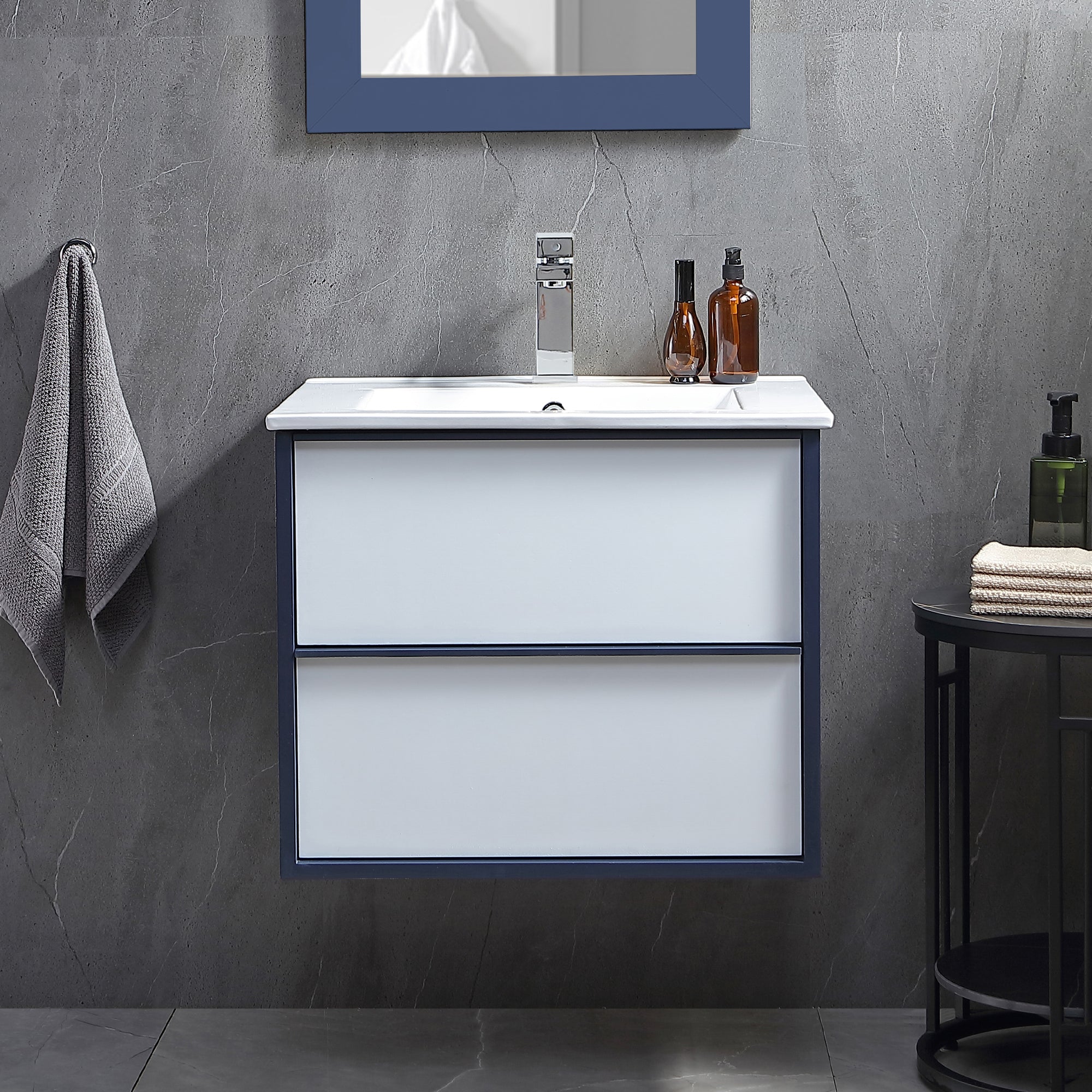 1923 24" Bathroom Vanity Wall Mount Set