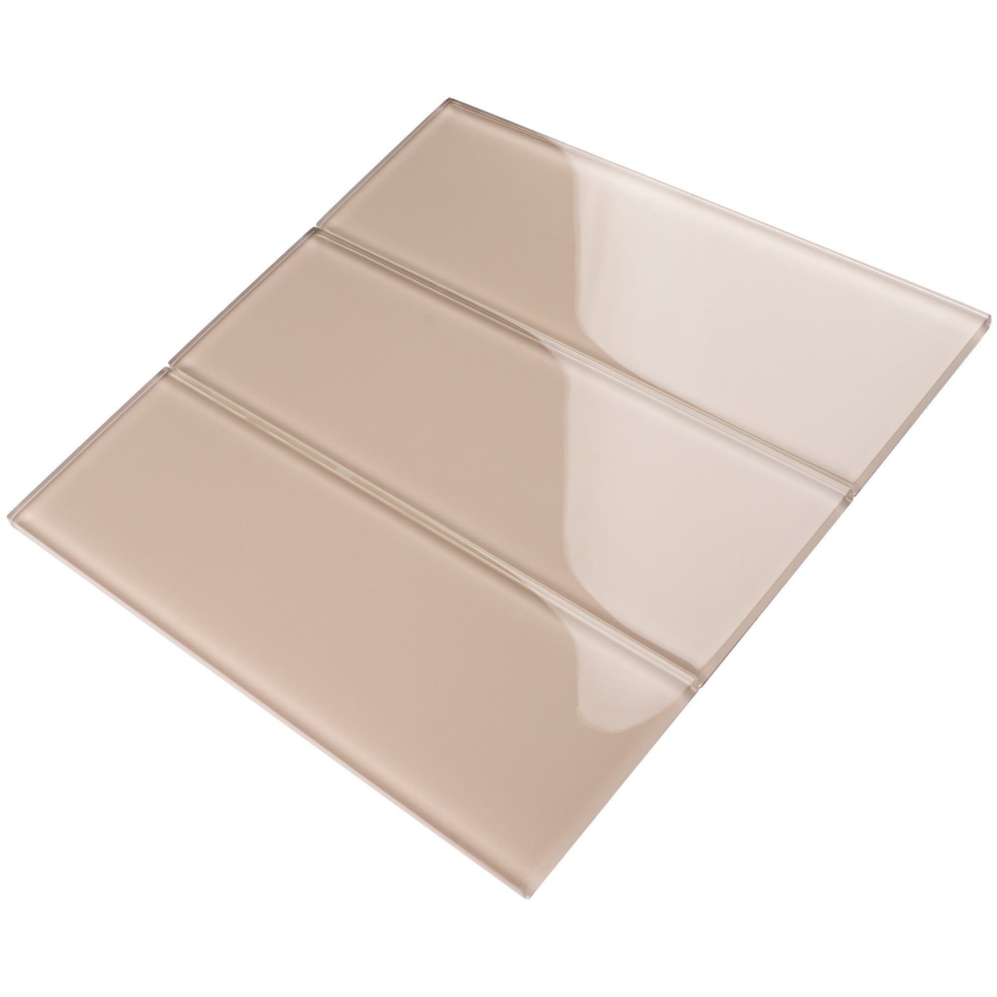 Multile (Multi Tile) Beige 4 x12 glass subway tile wholesale in NJ