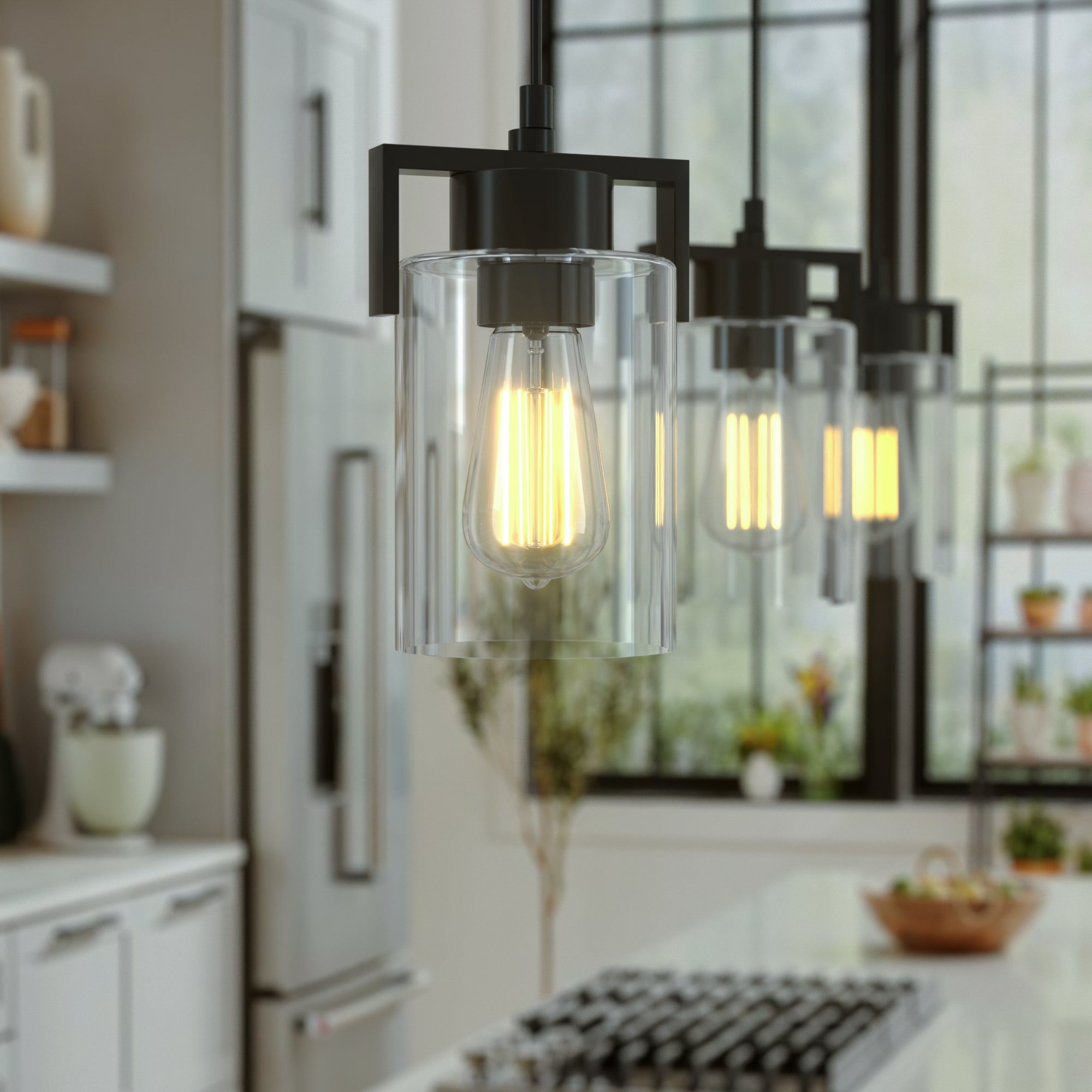 PL0006 1-Light Dimmable Pendant Light